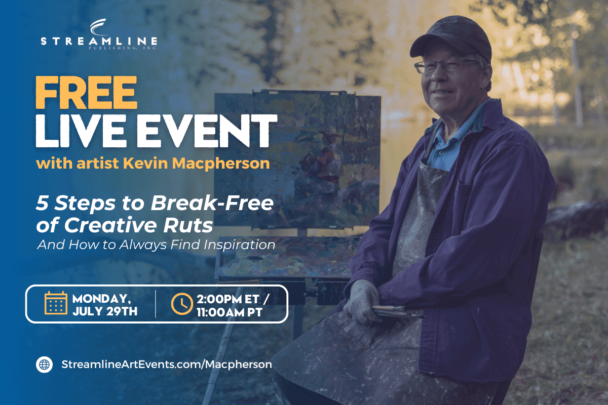 LIVE EVENT: Kevin Macpherson — Experimenting for Artistic Growth | July ...